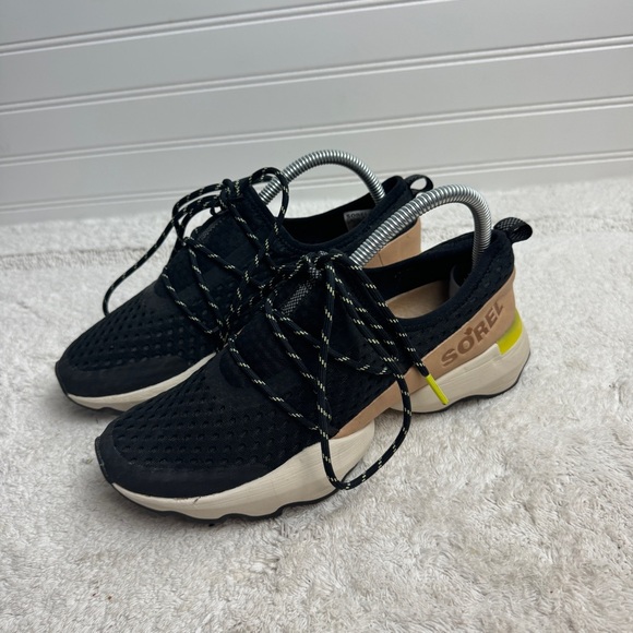 Sorel | Shoes | Sorel Womens Kinetic Impact Lace Black Tan Athletic ...